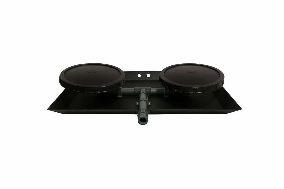 Double Disc Diffuser + Self-Sinking Base – Outdoor Water Solutions