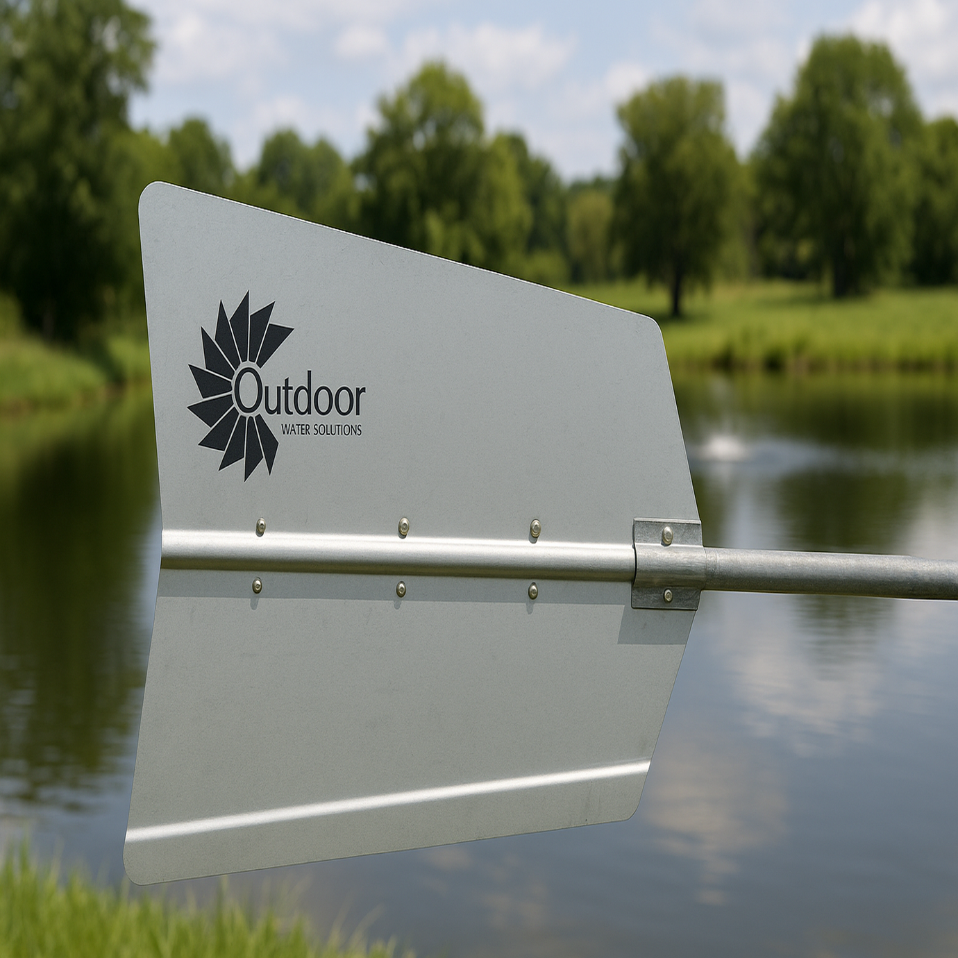 Windmill Tailfin | Galvanized – Outdoor Water Solutions
